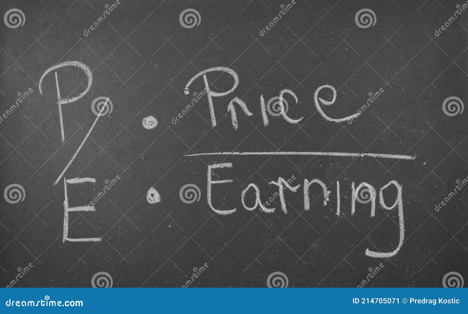 Price ,earning stock image. Image of number, monochrome - 214705071