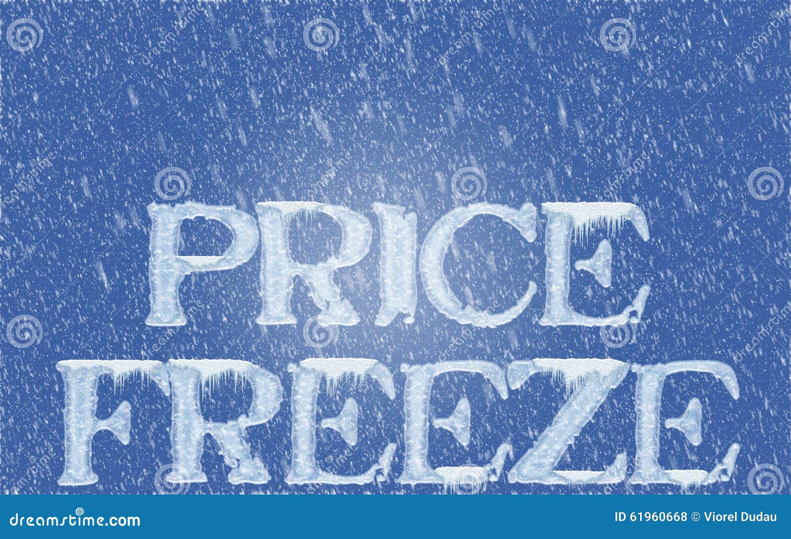 Price freeze stock illustration. Illustration of freeze - 61960668