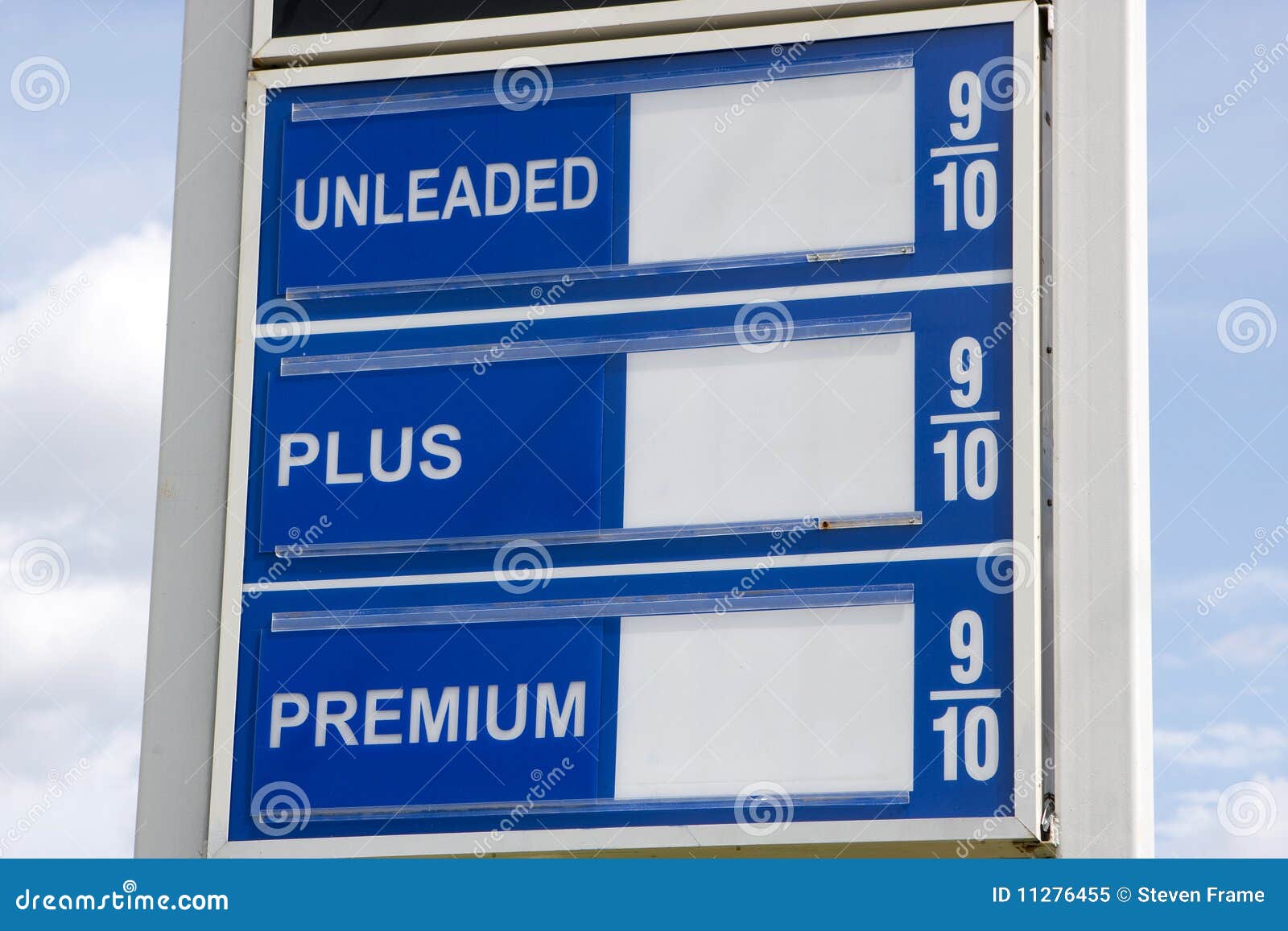 Price of Gas Sign stock image. Image of billboard, cost - 11276455