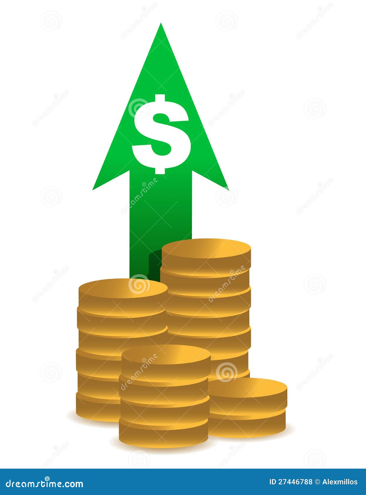 Price Increase Illustration Design Stock Illustration - Illustration of ...