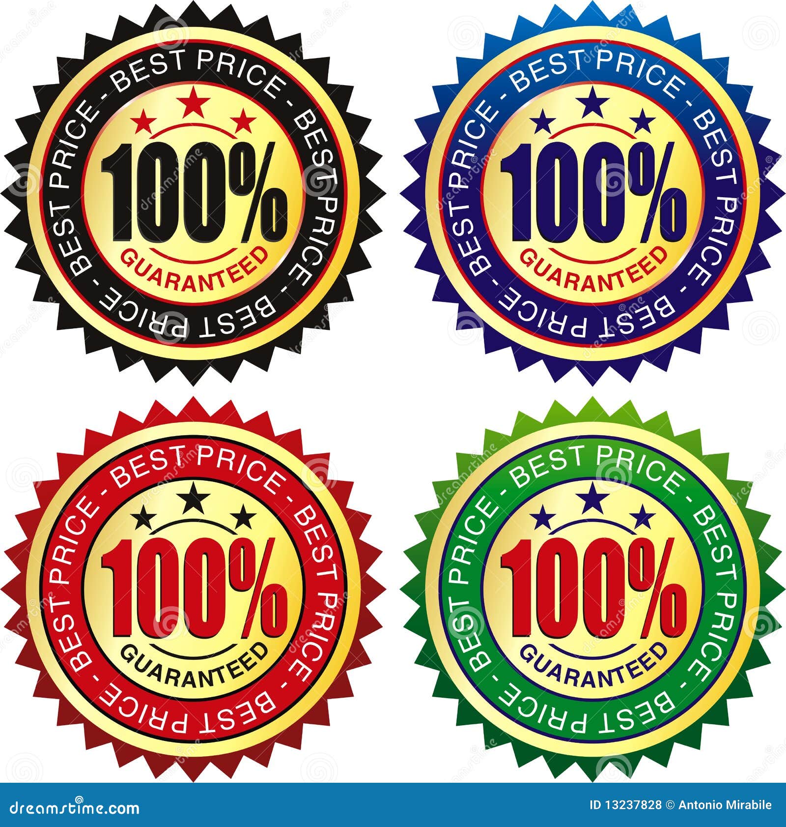 Price Tag Label Set Vector Illustration | CartoonDealer.com #13758956