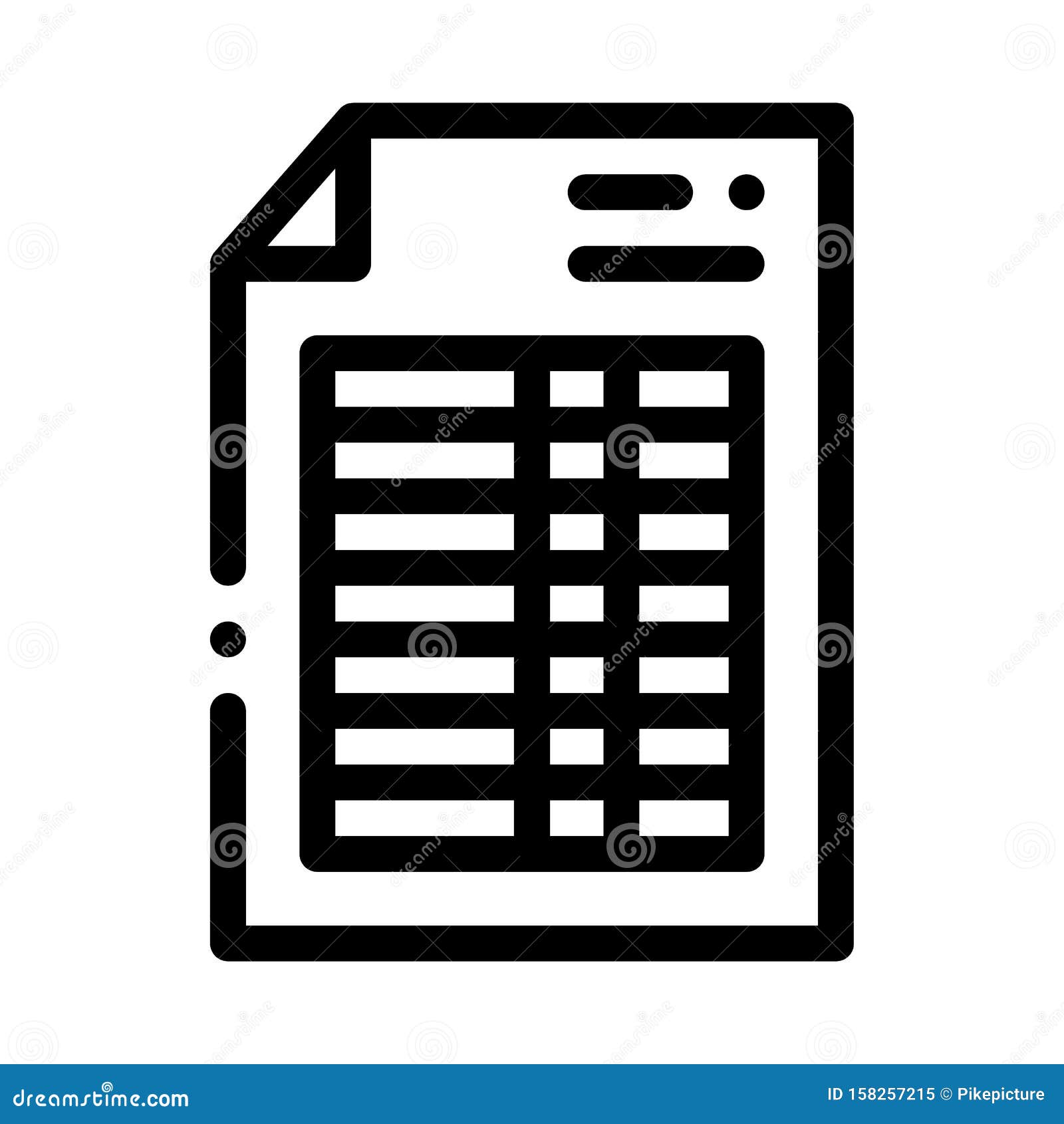 Price List Financial Document File Vector Icon Stock Vector ... Price List Financial Document File Vector Icon Stock Vector ...