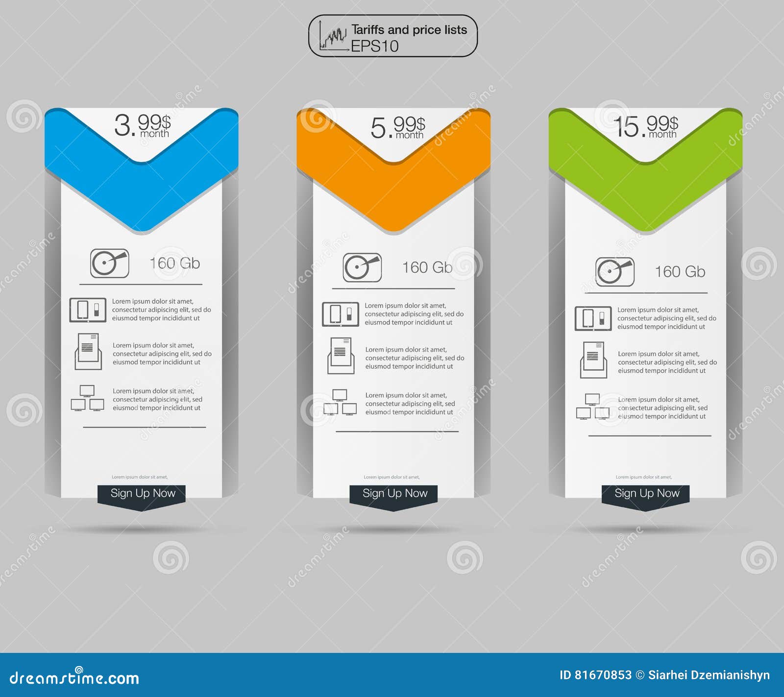 Price List, Three Tariffs. Set Tariffs. Interface for the Site Stock ...