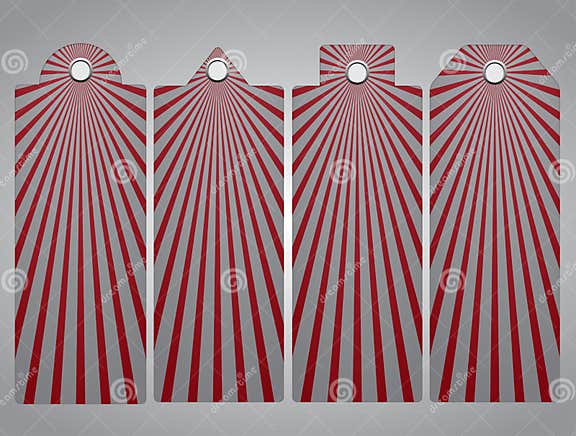 Price Lists, Tag. Sun Rays. Eps 10. Stock Vector - Illustration of ...