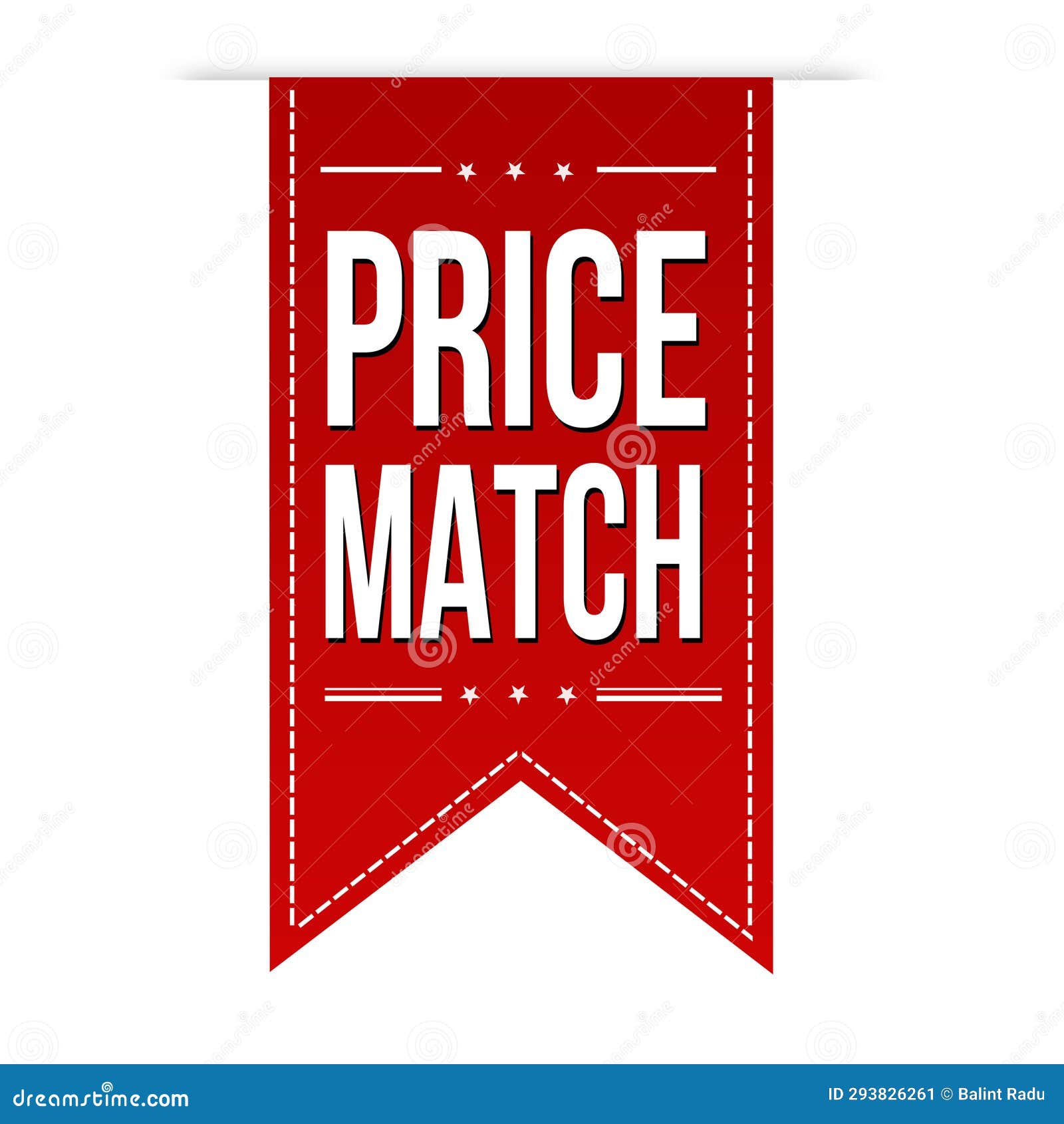 Price match banner design stock vector. Illustration of warranty ...
