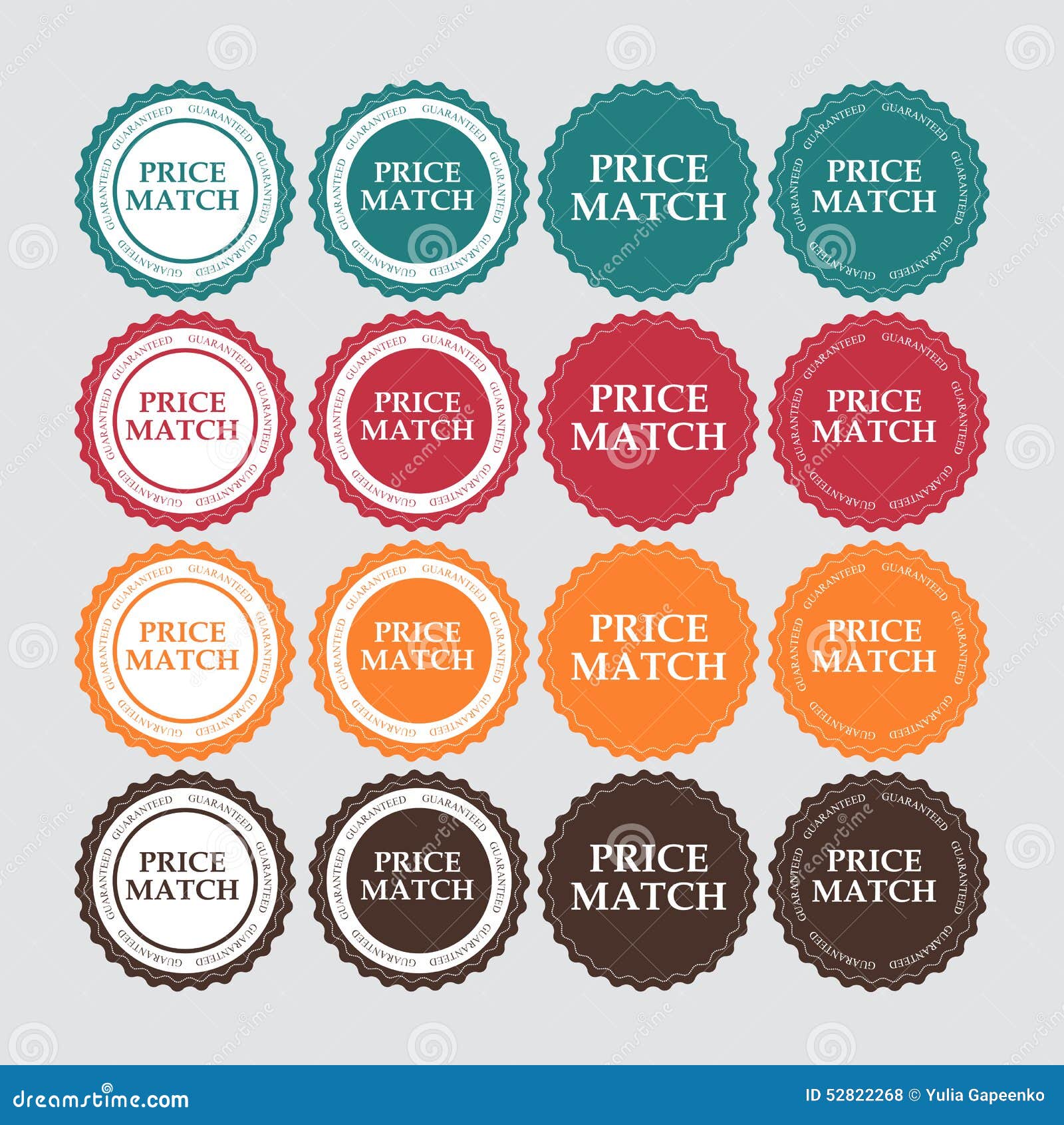 Price Match Label Vector Illustration Stock Vector - Illustration of ...