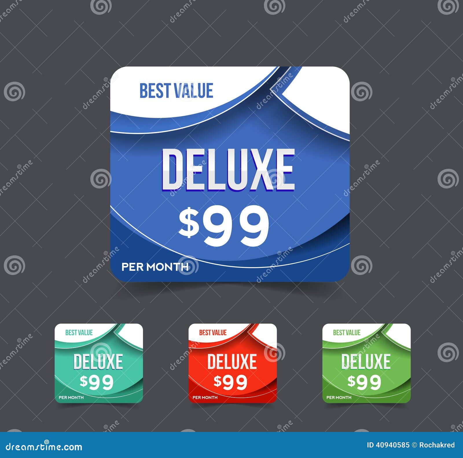 Price Menu Design Template stock vector. Illustration of banner - 40940585