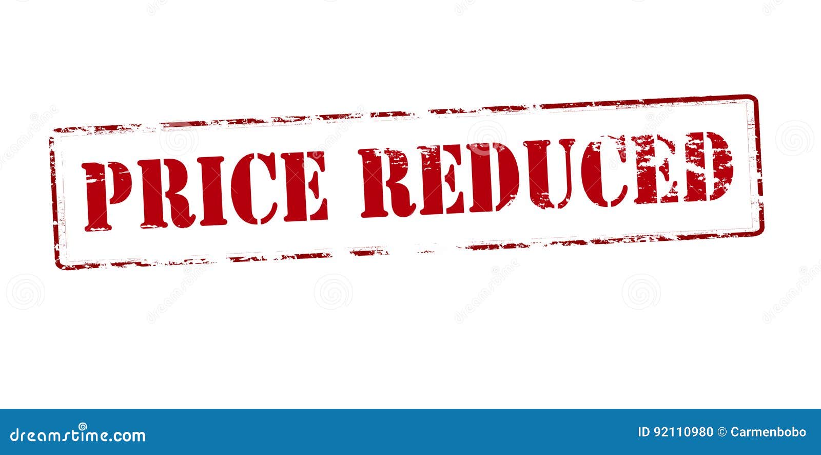 Price reduced stock illustration. Illustration of charge - 92110980