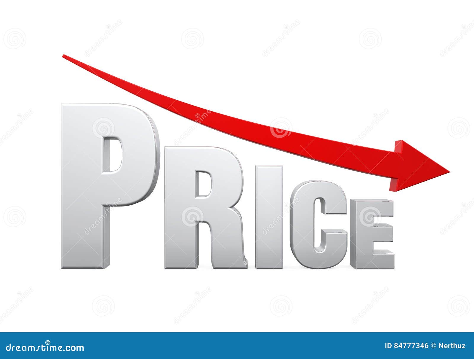 Price Reduction Concept stock illustration. Illustration of offer ...