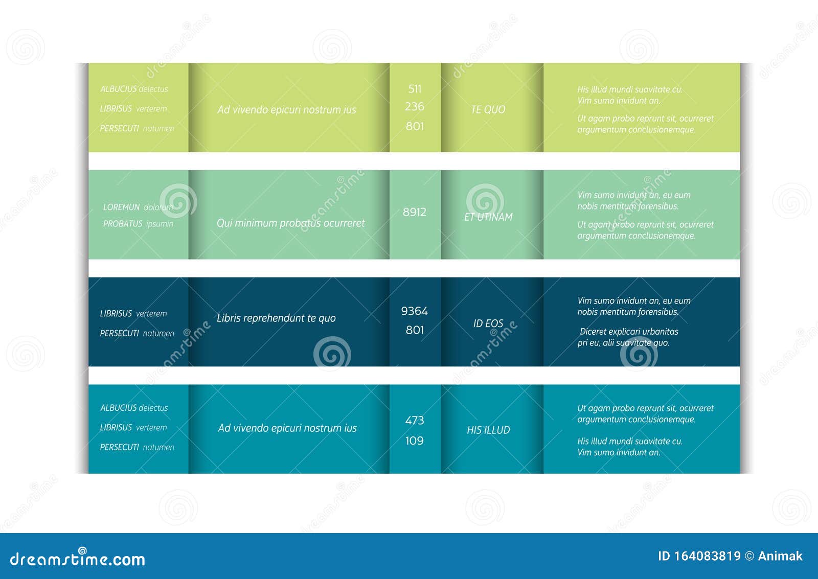 Price Table, Template, Pricing Banner, Chart. Infographics Element ...