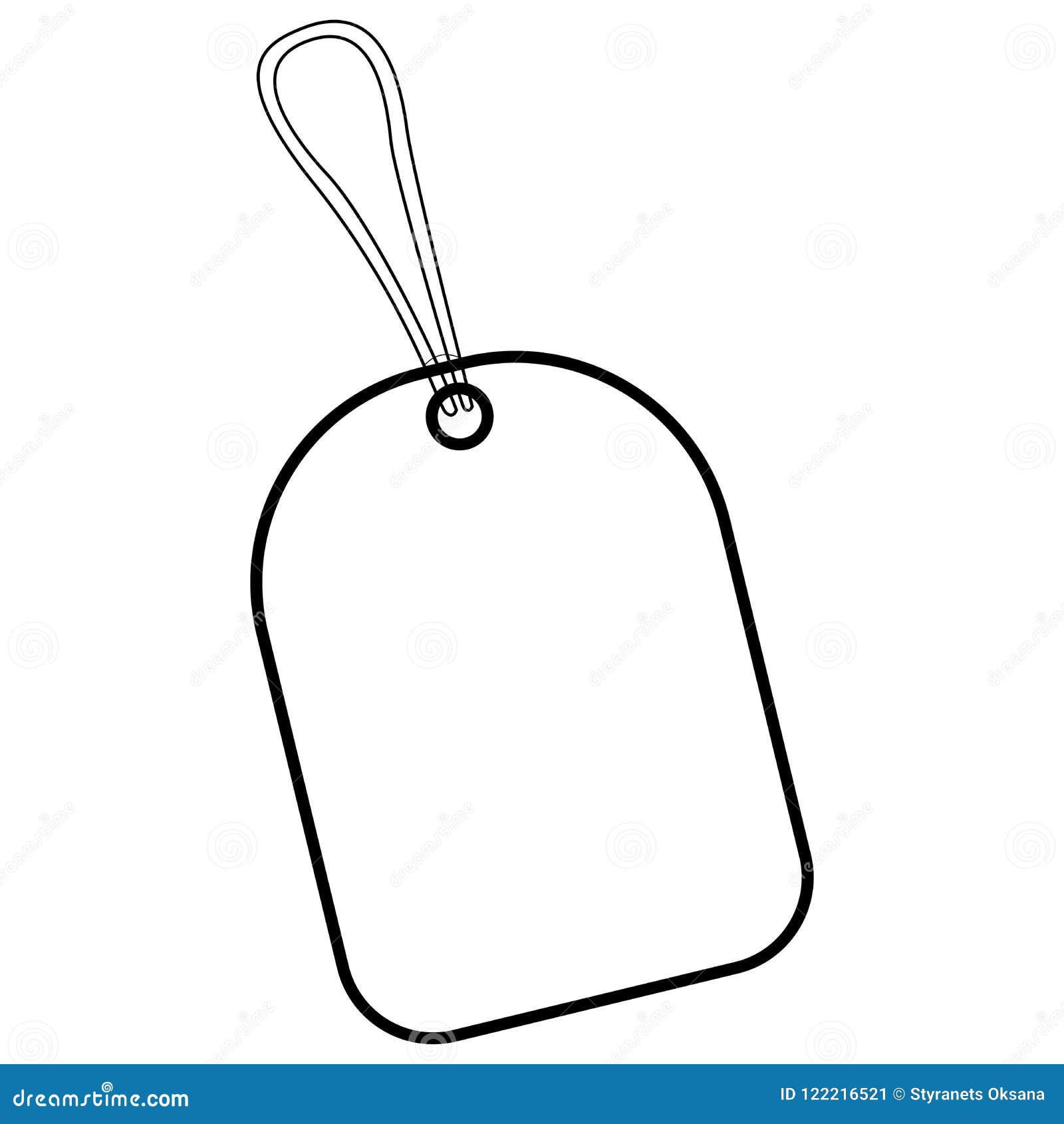 Price tag stock vector. Illustration of hang, graphic - 122216521