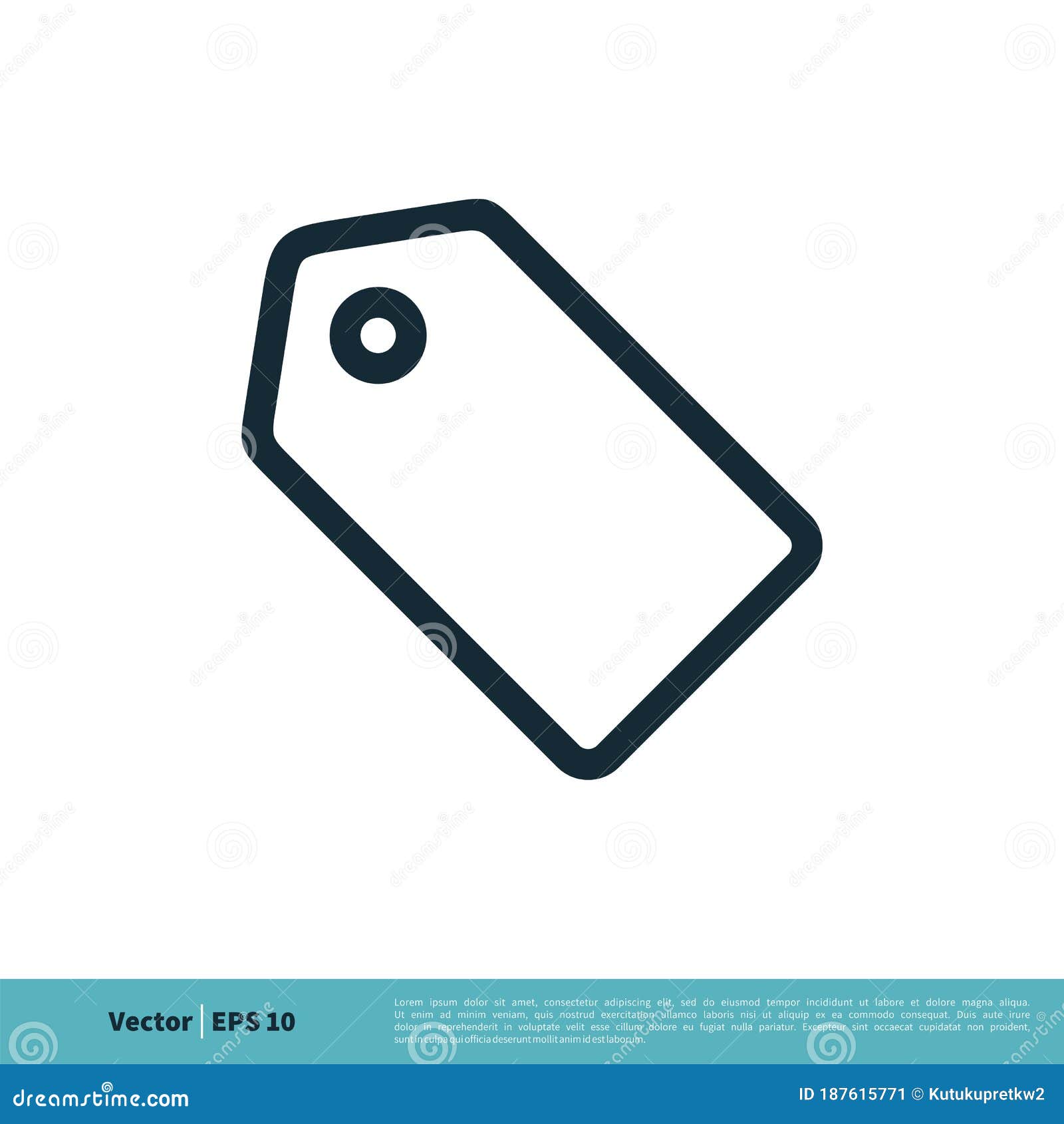 Price Tag Icon Vector Logo Template Illustration Design. Vector EPS 10 ...