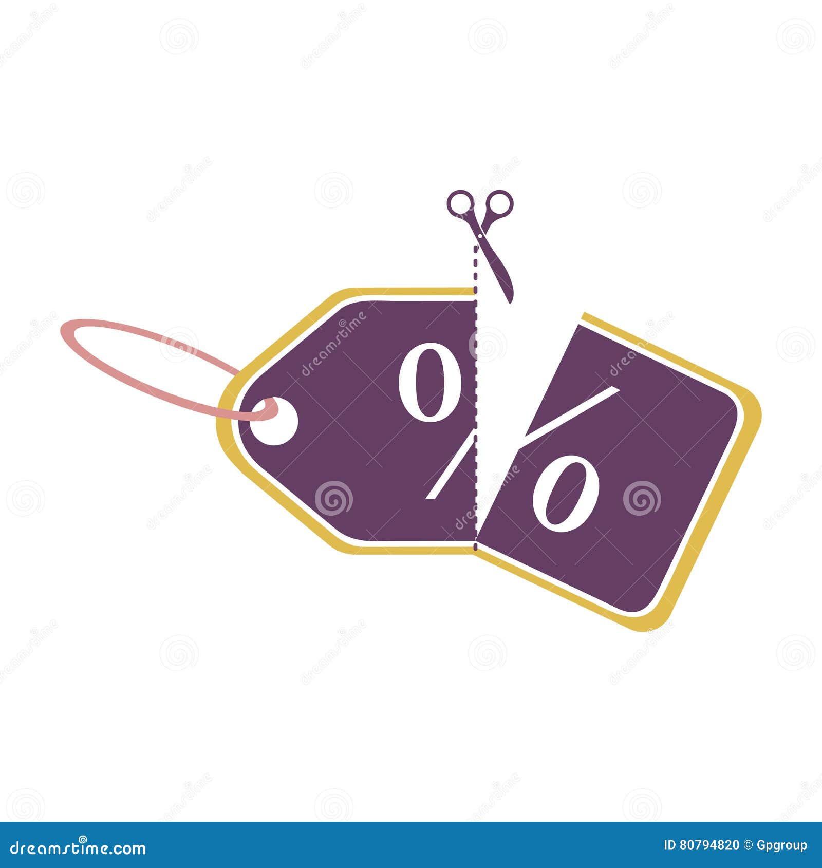 Price Tag or Label Icon Image Stock Vector - Illustration of retro ...