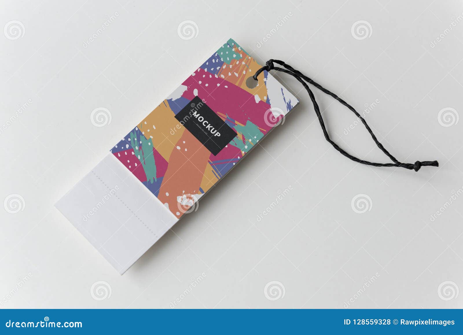 Colorful Bookmark Tags Mockup Design Stock Photo - Image of colorful ...