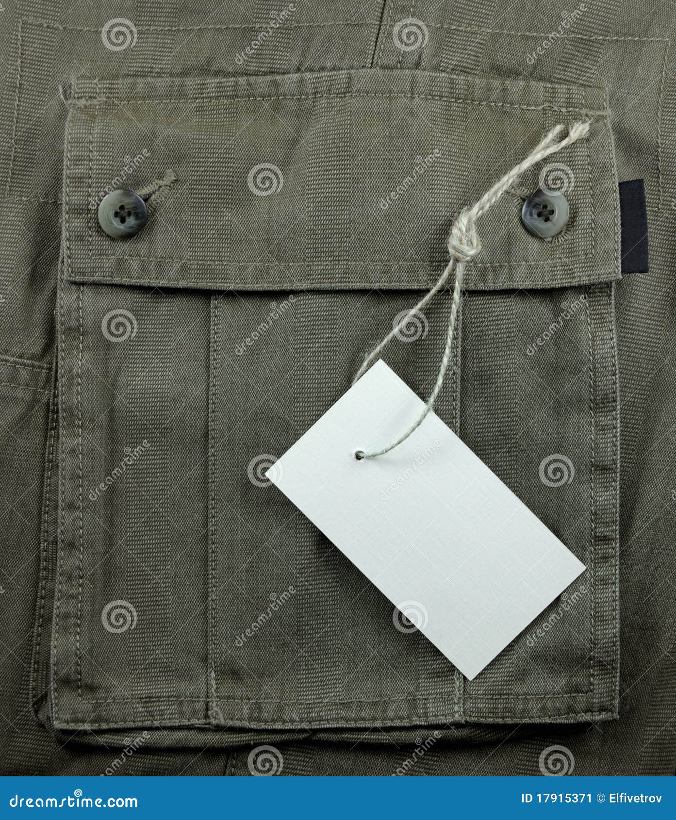 Price Tag Over Textured Pocket Stock Image - Image of pocket, empty ...