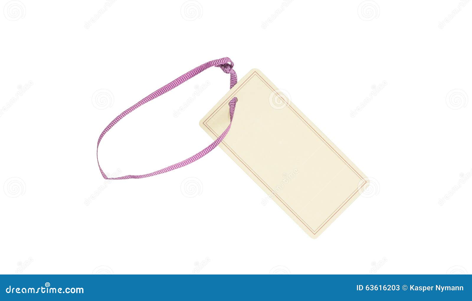 Price Tag with a Pink String Stock Image - Image of discount, brown ...