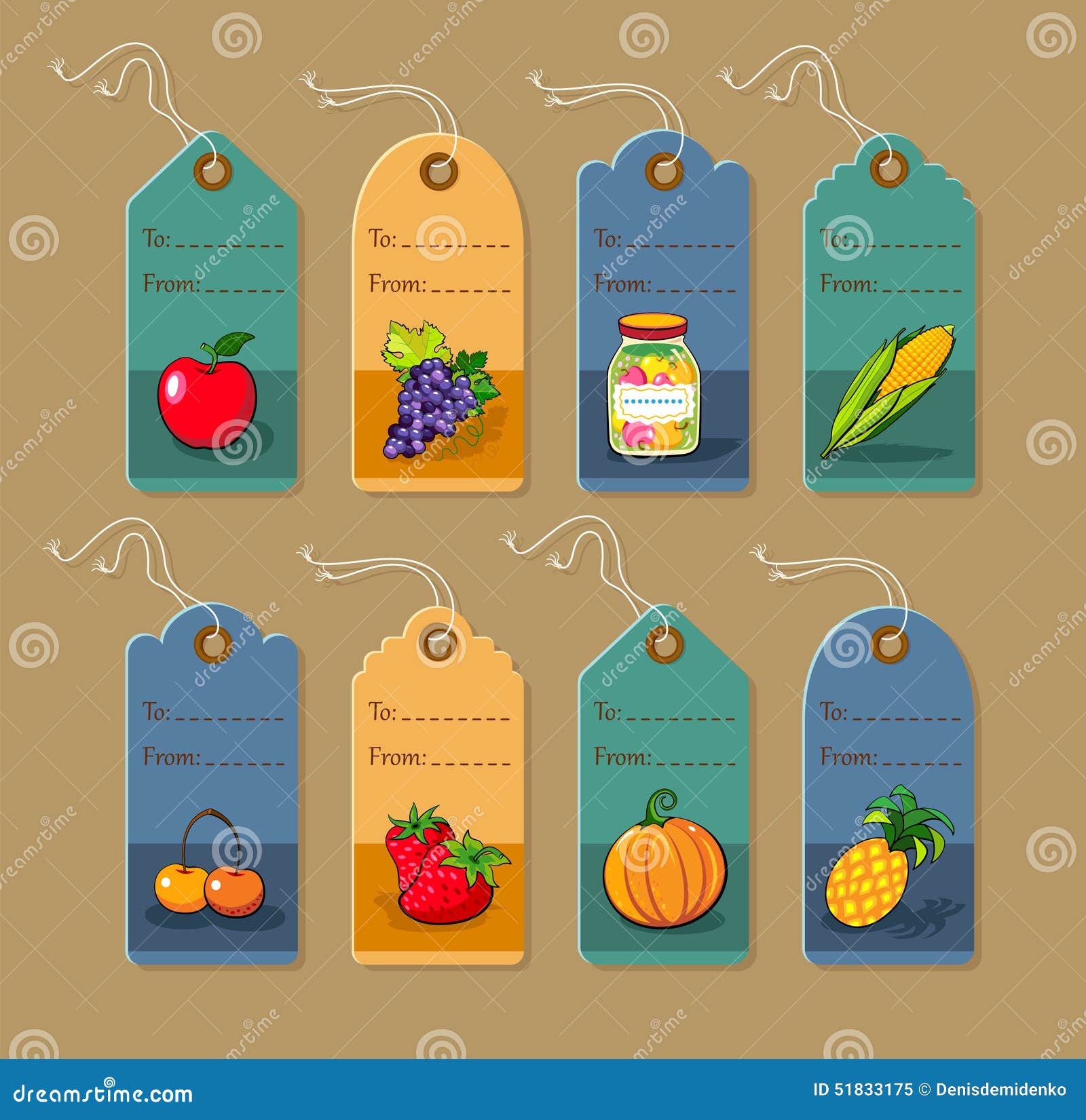 Price tag. stock vector. Illustration of gastronomy, blank - 51833175