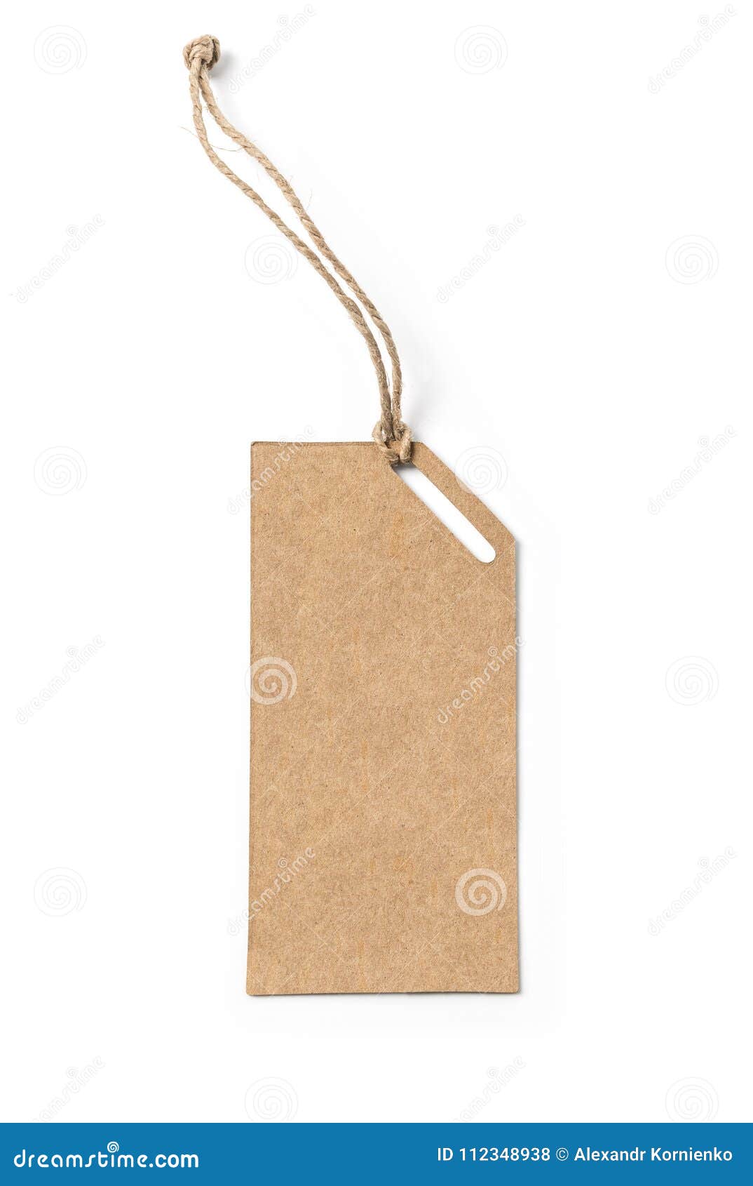 Price tag with string stock photo. Image of gift, price - 112348938