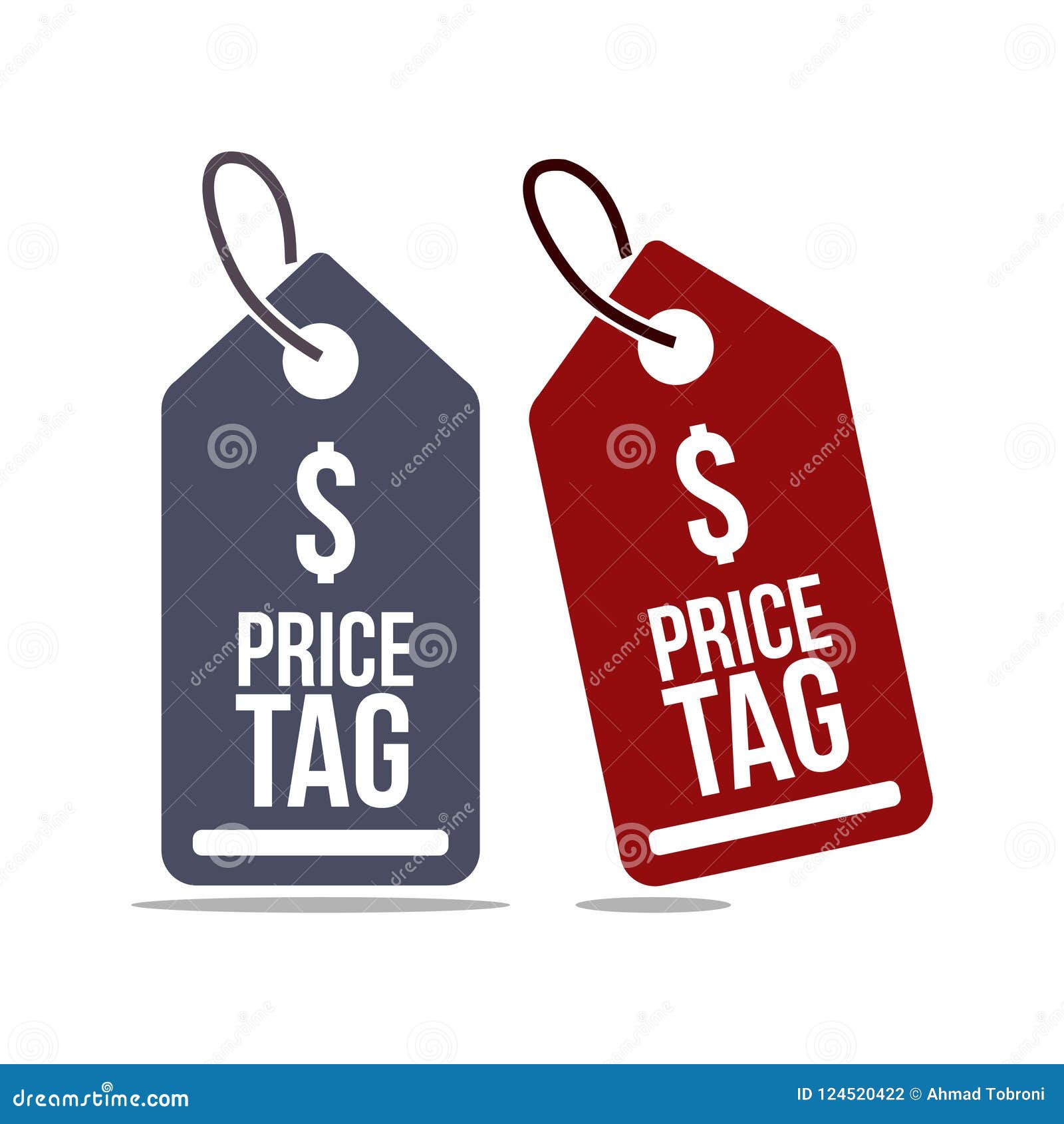 Price Tag Vector Template Design Illustration Stock Vector ...