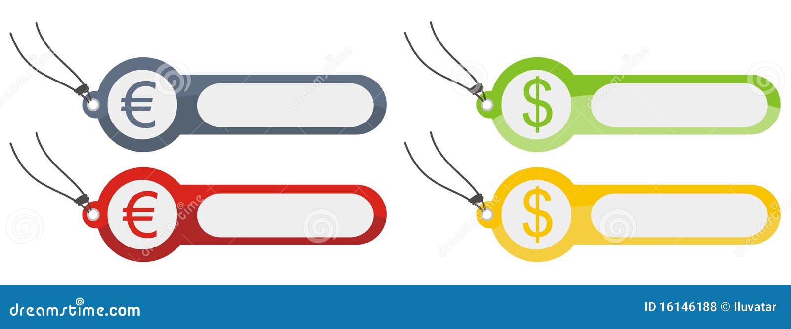 Price tags stock illustration. Illustration of nice, colours - 16146188