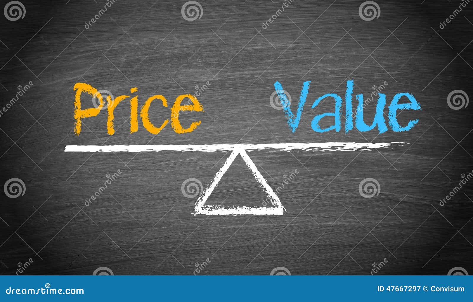 Price and Value Business Concept Stock Image - Image of balanced ...