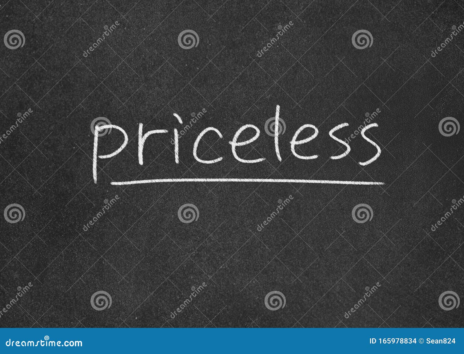 Priceless stock photo. Image of word, abstract, chalk - 165978834