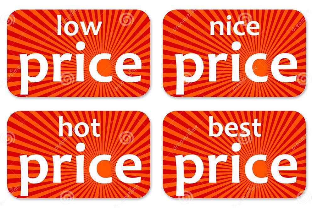 Prices stock illustration. Illustration of icon, discounts - 20970105