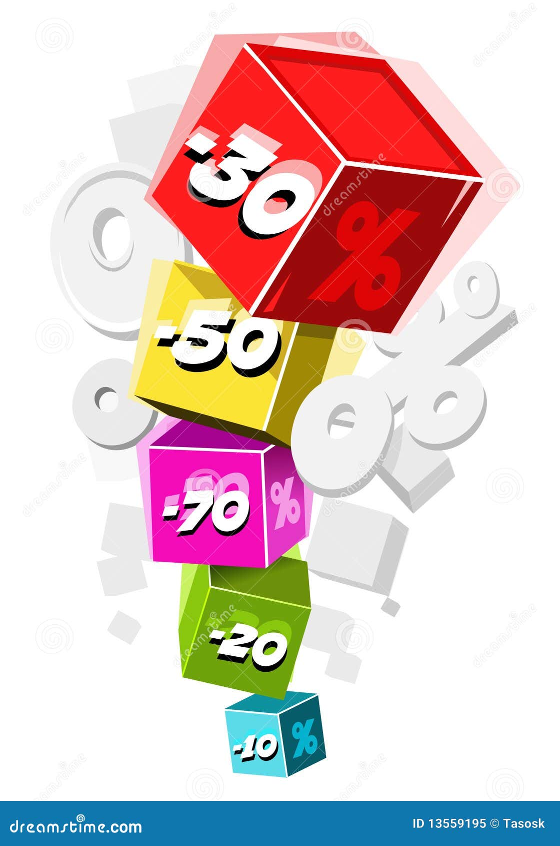 Prices decrease stock vector. Illustration of development - 13559195
