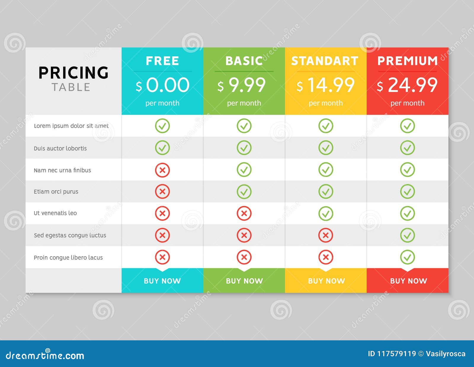 Pricing Table Design for Business. Price Plan Web Hosting or Service ... Pricing Table Design for Business. Price Plan Web Hosting or Service ...