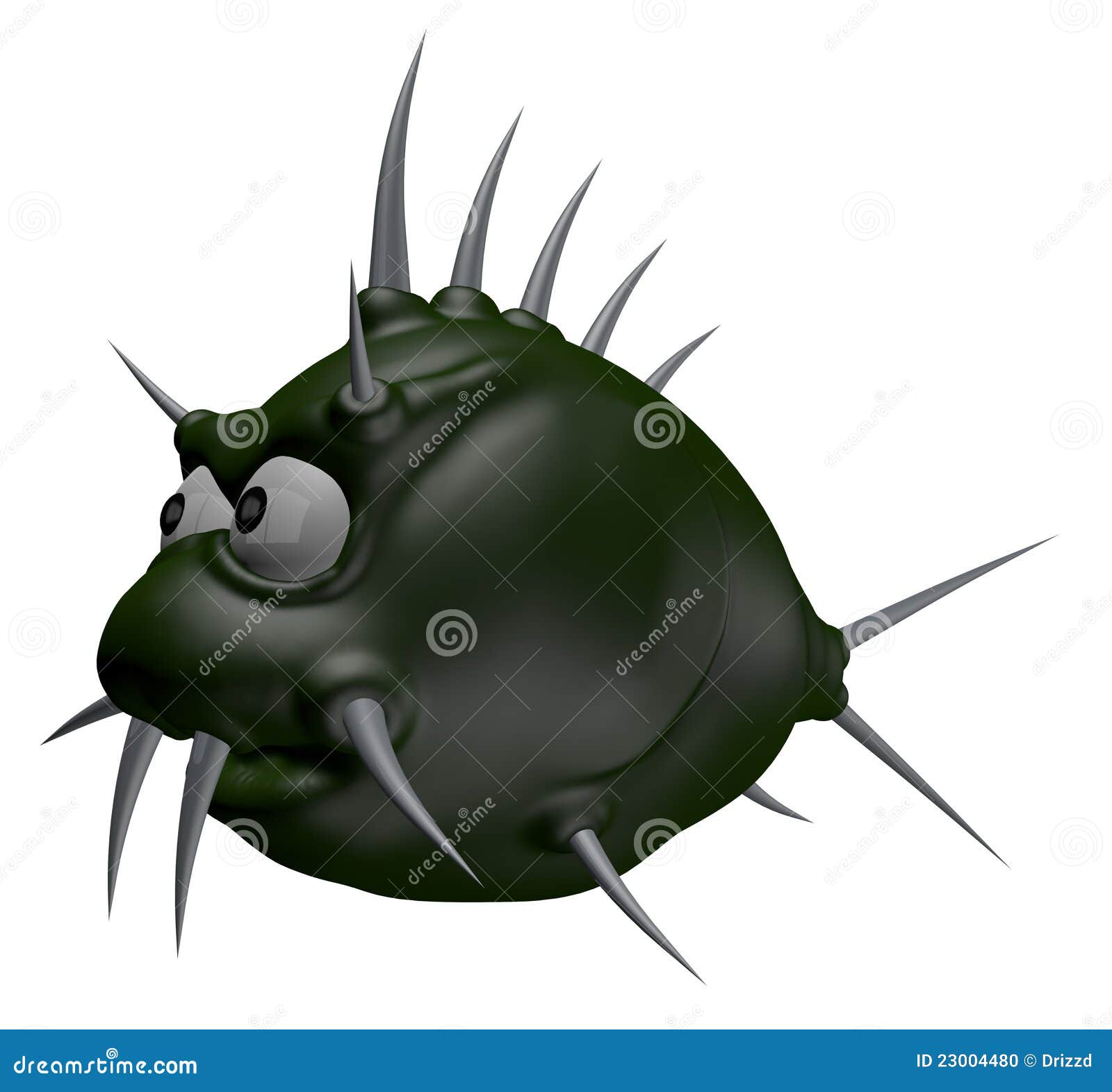 Prickles fish stock illustration. Illustration of river - 23004480