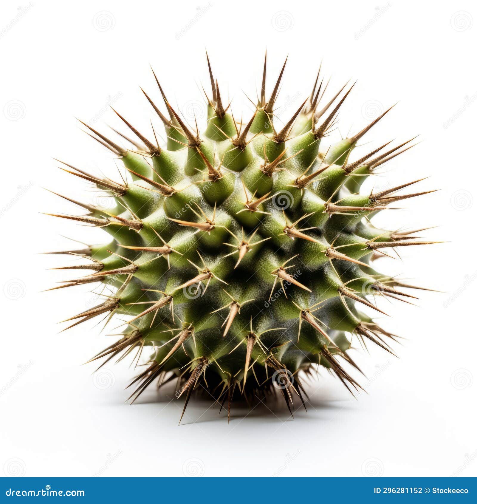 Prickly Cactus: a Spiny Iso 200 Explosion of Geodesic Structures Stock Illustration ...