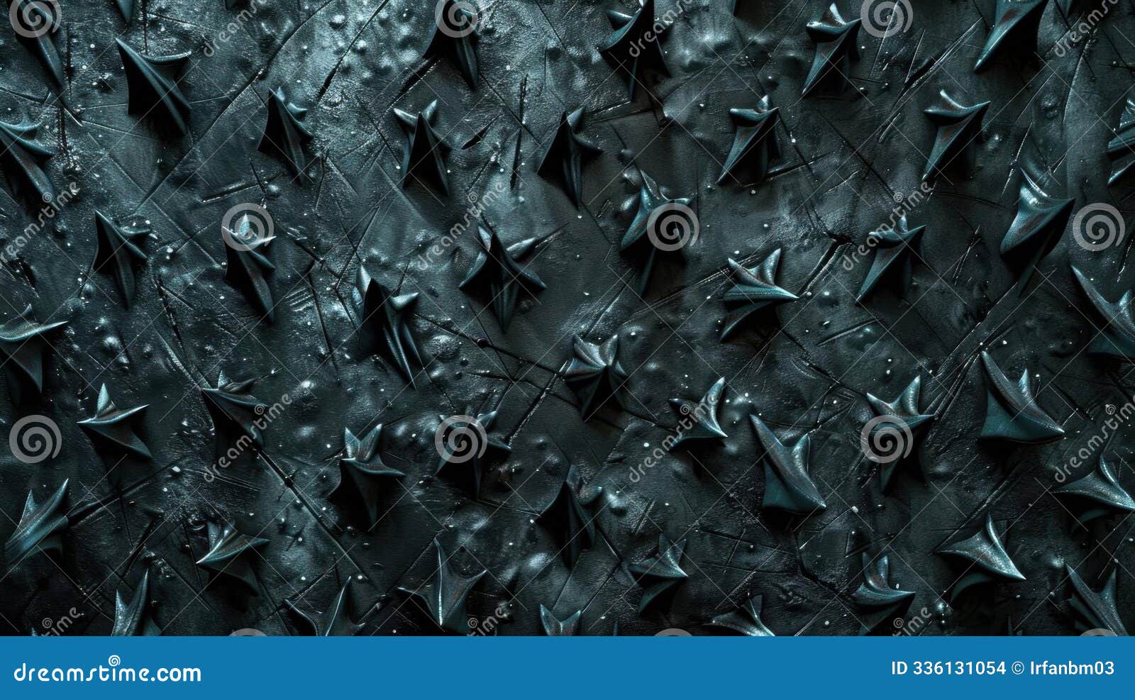 Prickly Fortress. Spiked, Sharp, and Pointed with a Dangerous Edge ...