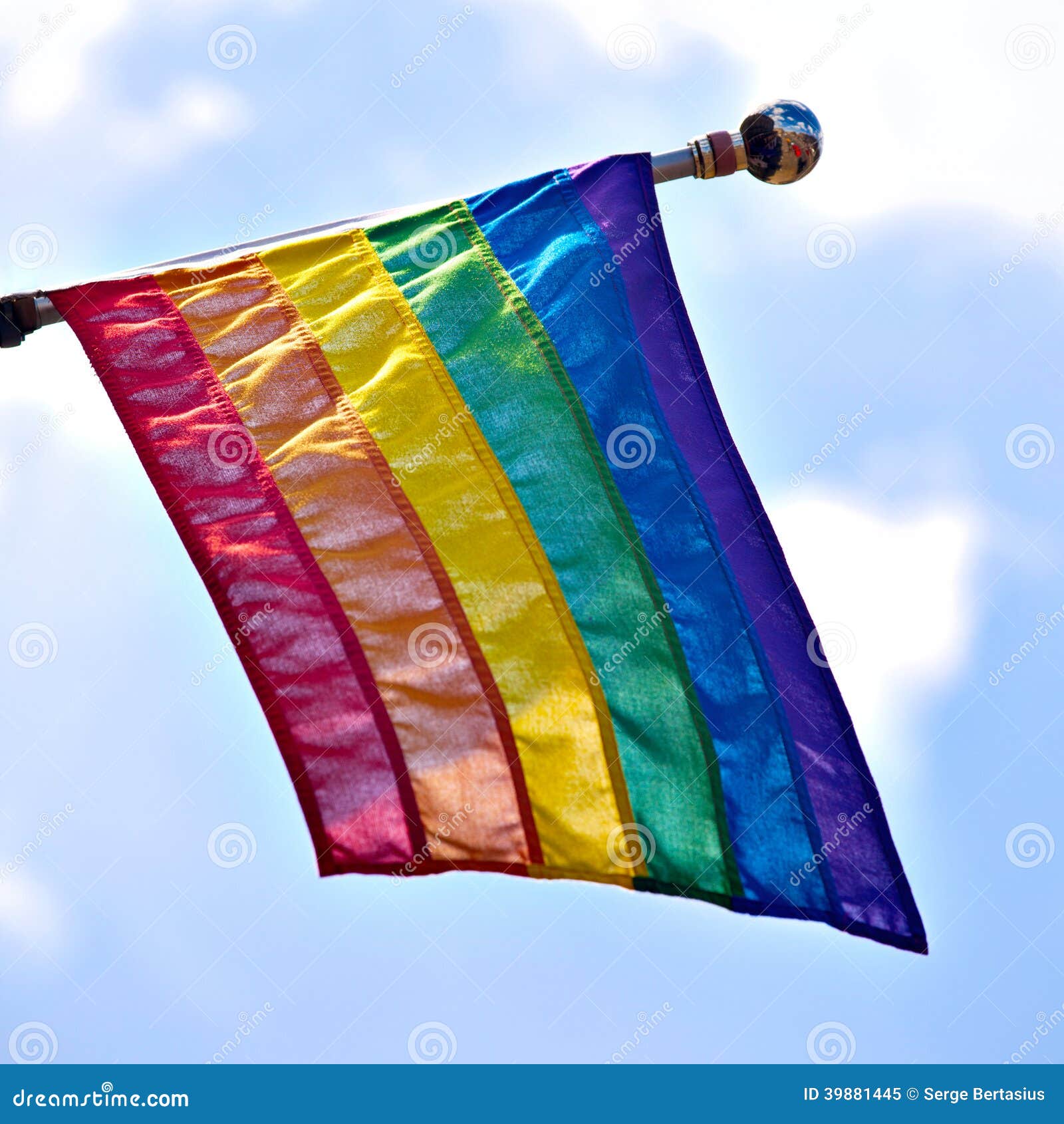 Pride Flag gai image stock. Image du homosexuel, raies - 39881445
