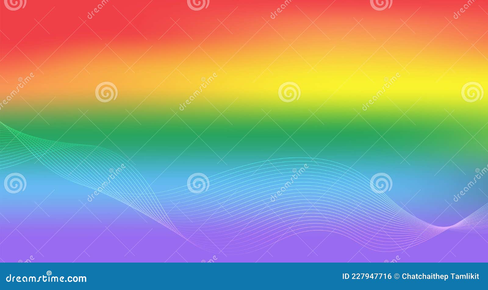 Pride Gradient Background with LGBTQ Pride. Abstract Rainbow Color with ...