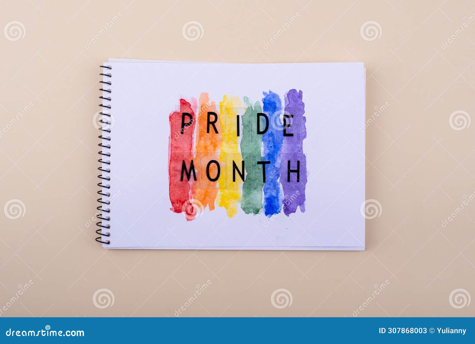 Pride Month Concept With Lgbtq Flag Stock Image Image Of Gender