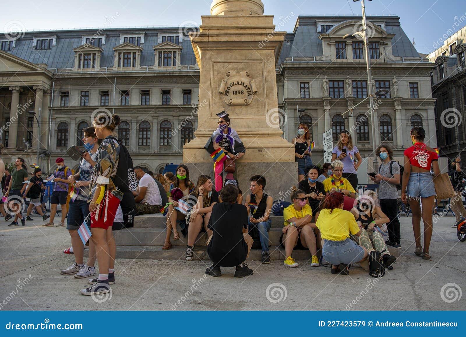 Pride Parade in Bucharest, Romania Editorial Stock Image - Image of ...