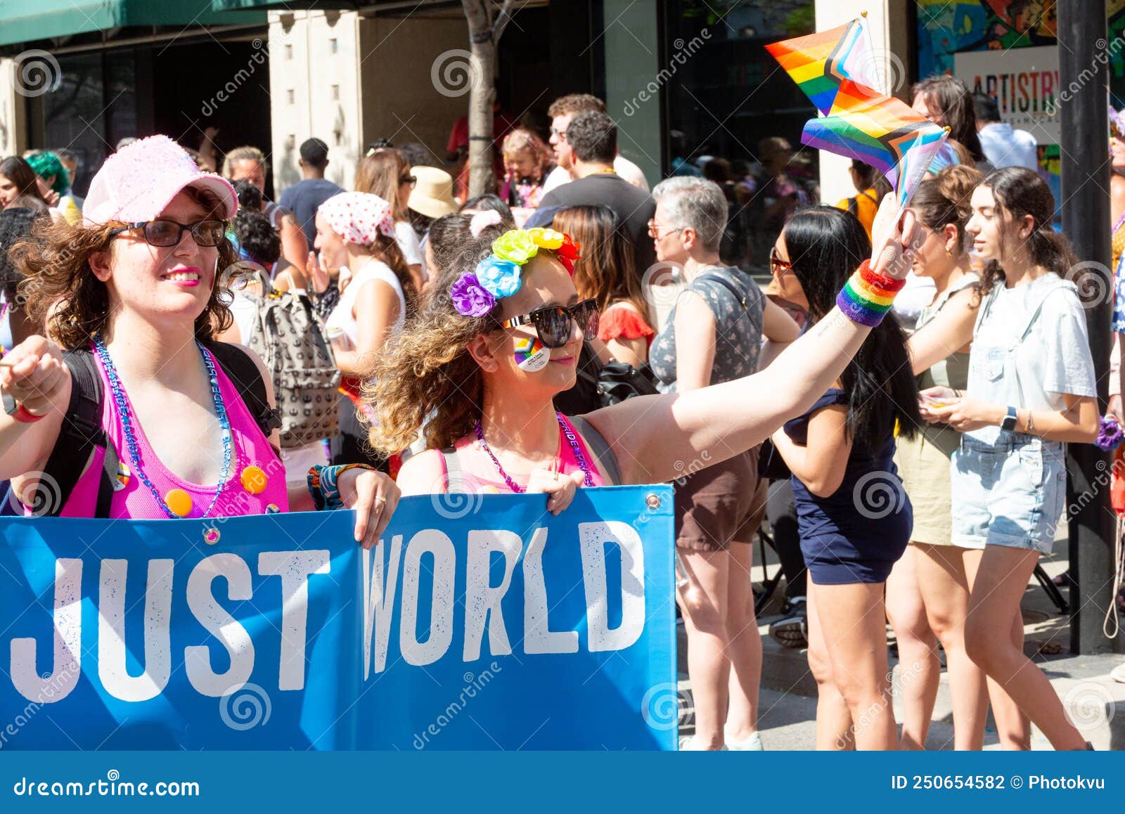 Pride Parade 2022 In Toronto Editorial Photography Image Of Celebrate Downtown 250654582