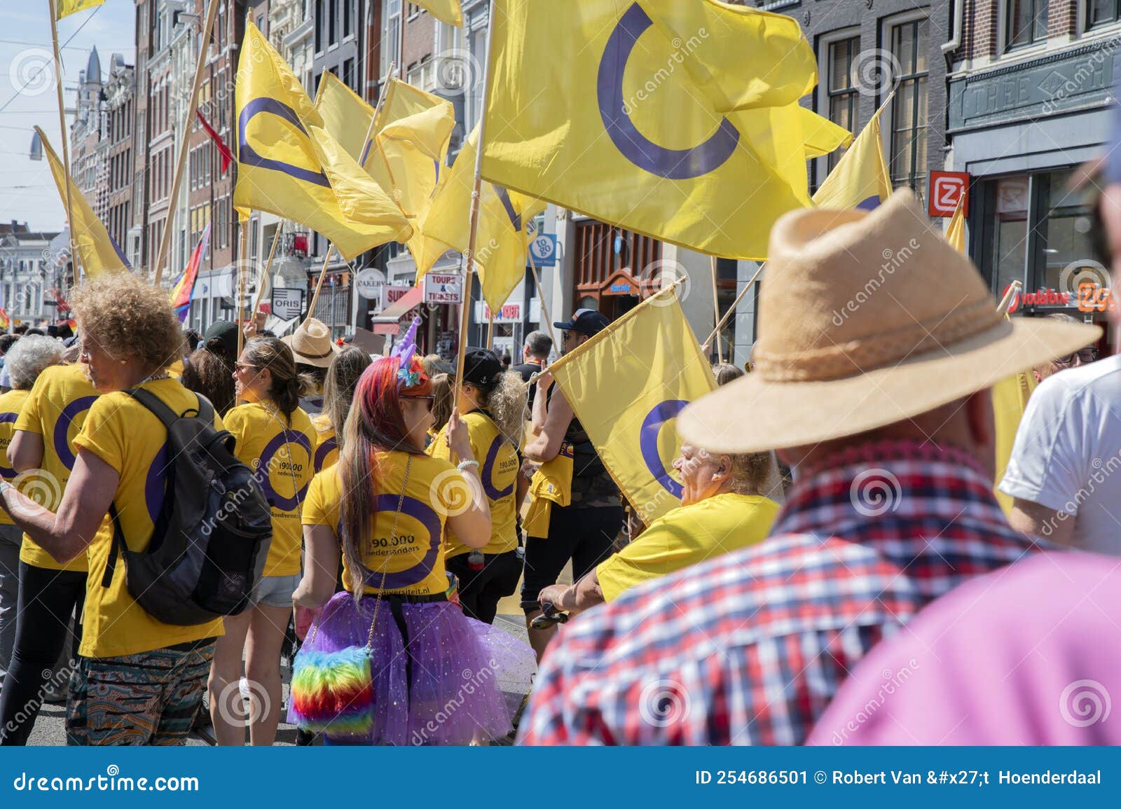 Pride Walk and Demonstration at Amsterdam the Netherlands 30-7-2022 ...