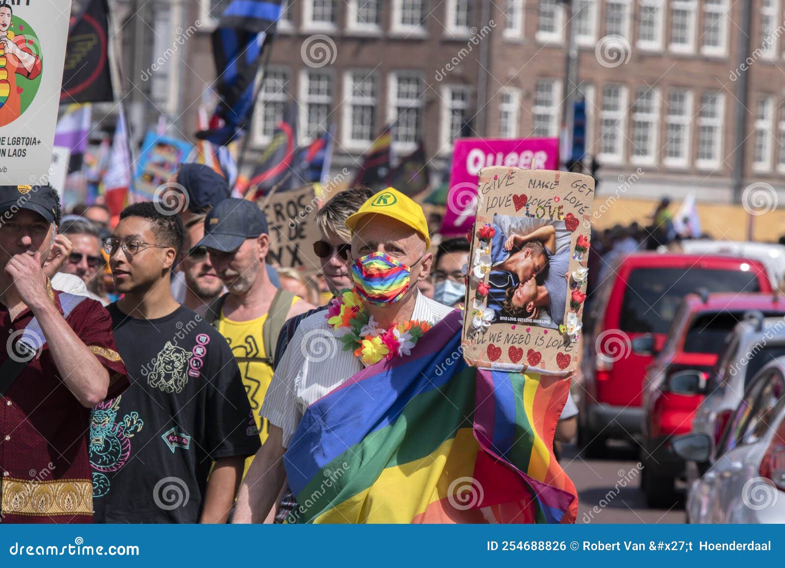 Pride Walk and Demonstration at Amsterdam the Netherlands 30-7-2022 ...