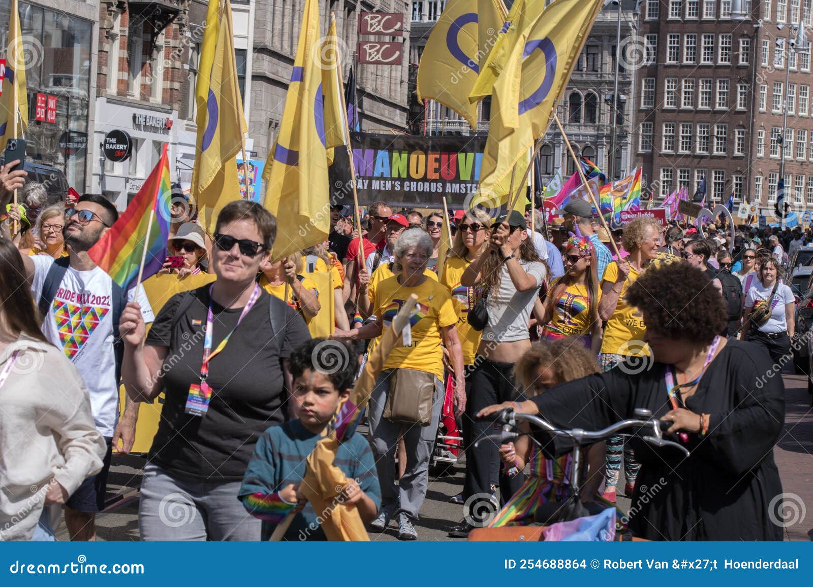 Pride Walk and Demonstration at Amsterdam the Netherlands 30-7-2022 ...
