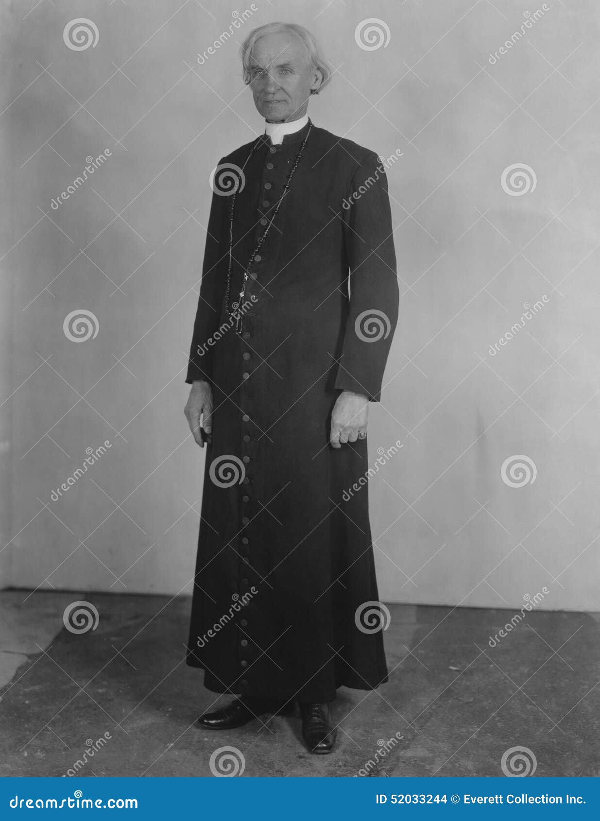 Priest in cassock stock photo. Image of male, bishop - 52033244