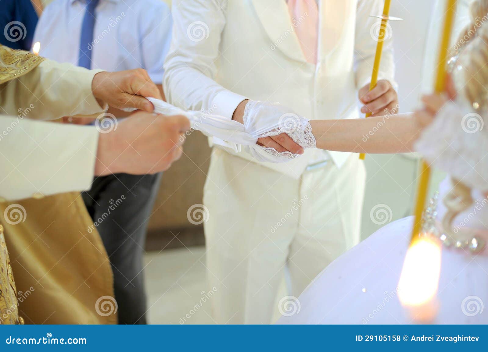 Priest at Church Wedding stock photo. Image of bride - 29105158
