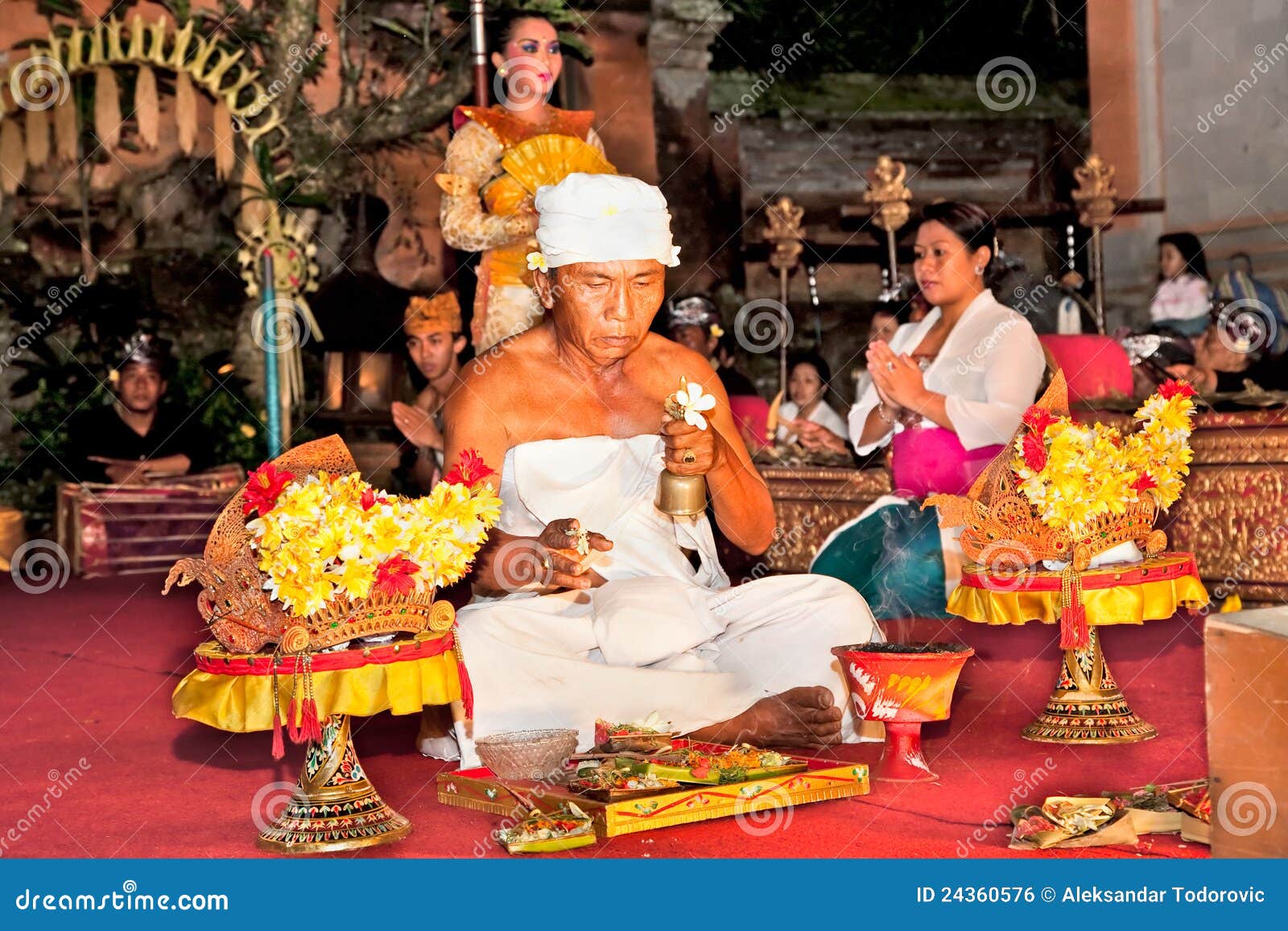 Priest Does Religious Ceremony Editorial Photo - Image of epic, nymph ...