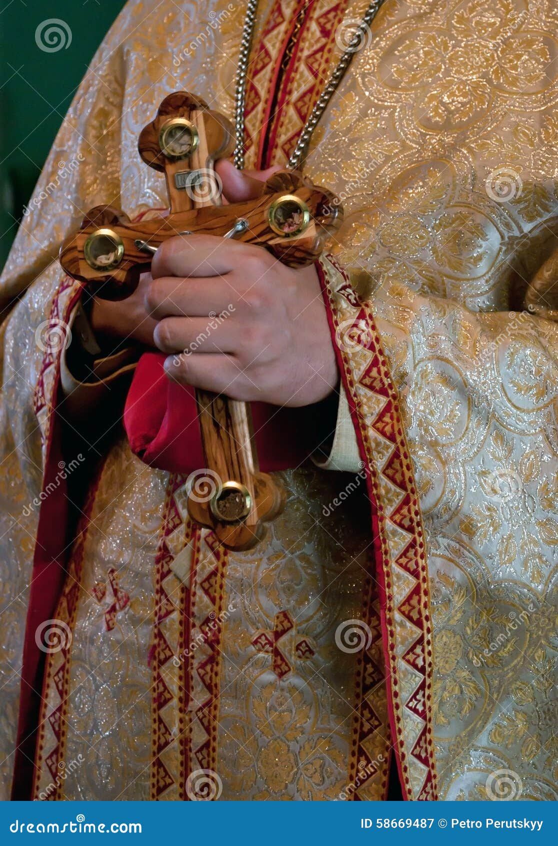 Priest stock image. Image of faith, gesturing, cross - 58669487