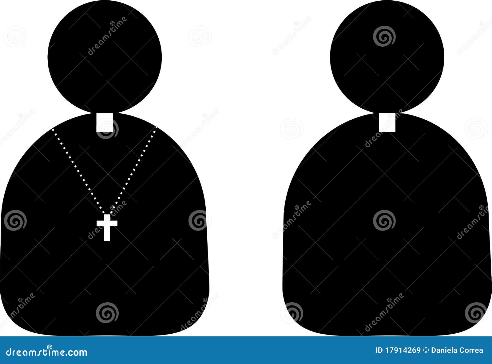 Priest icon stock illustration. Illustration of human - 17914269