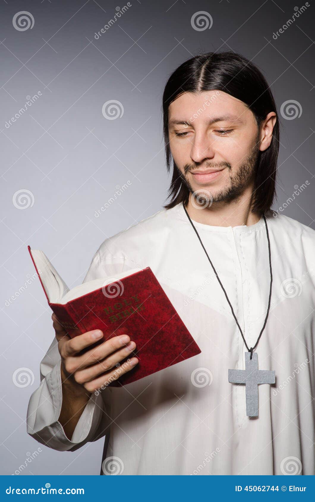 Priest man in religious stock photo. Image of bible, holy - 45062744