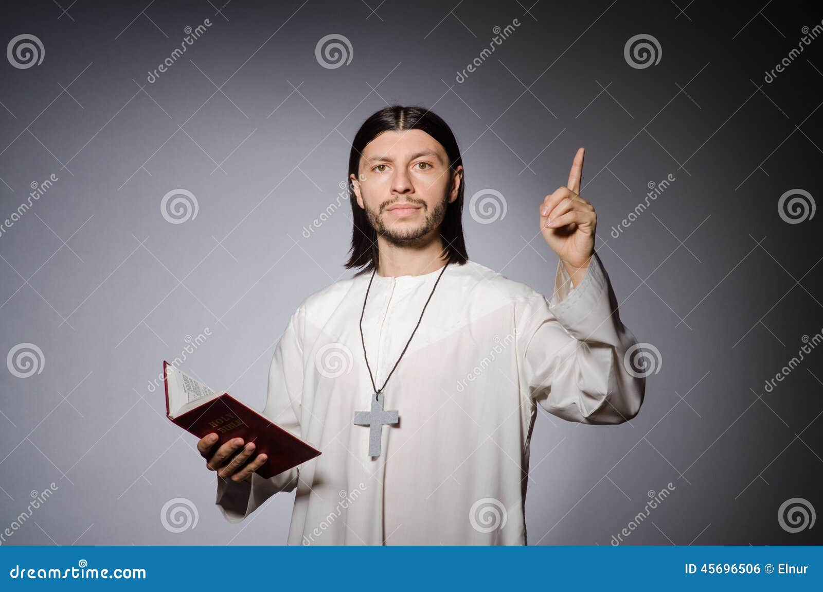 Priest man in religious stock photo. Image of male, person - 45696506