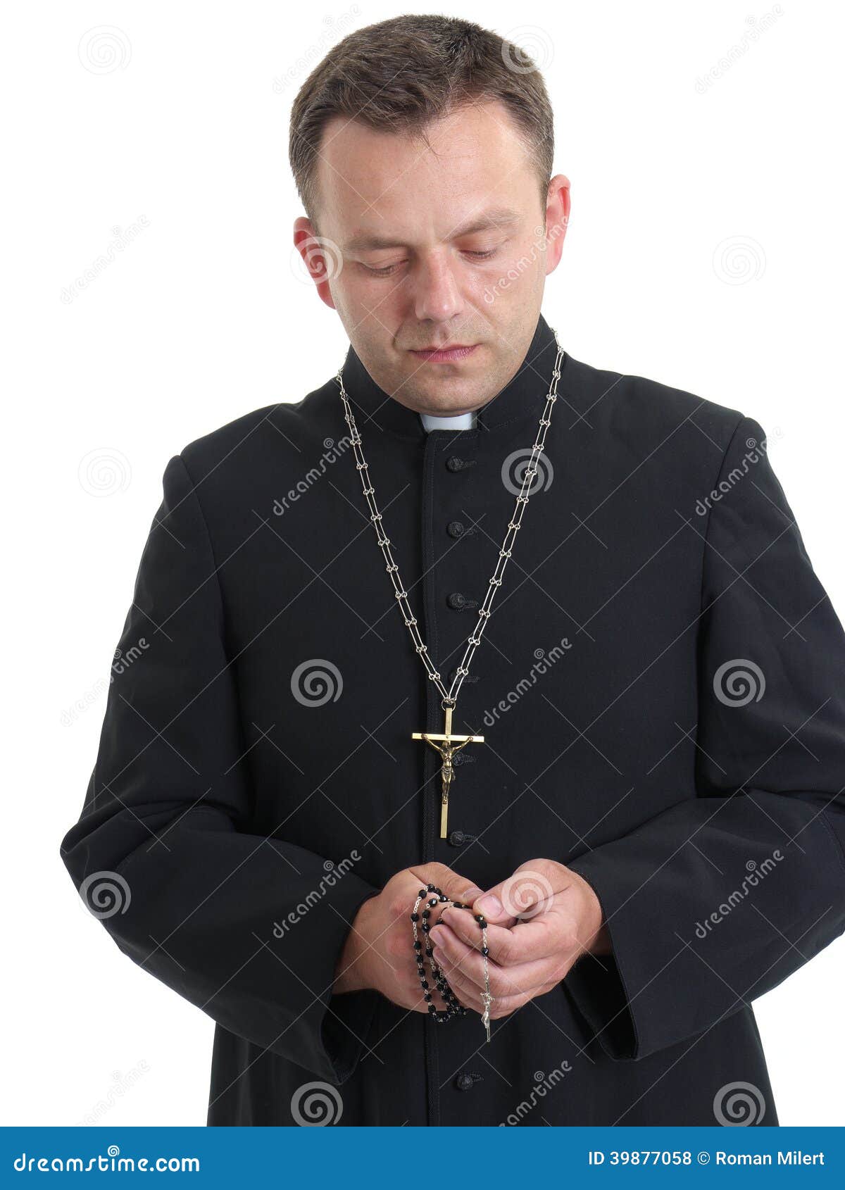Saying The Rosary Stock Photography | CartoonDealer.com #25877006