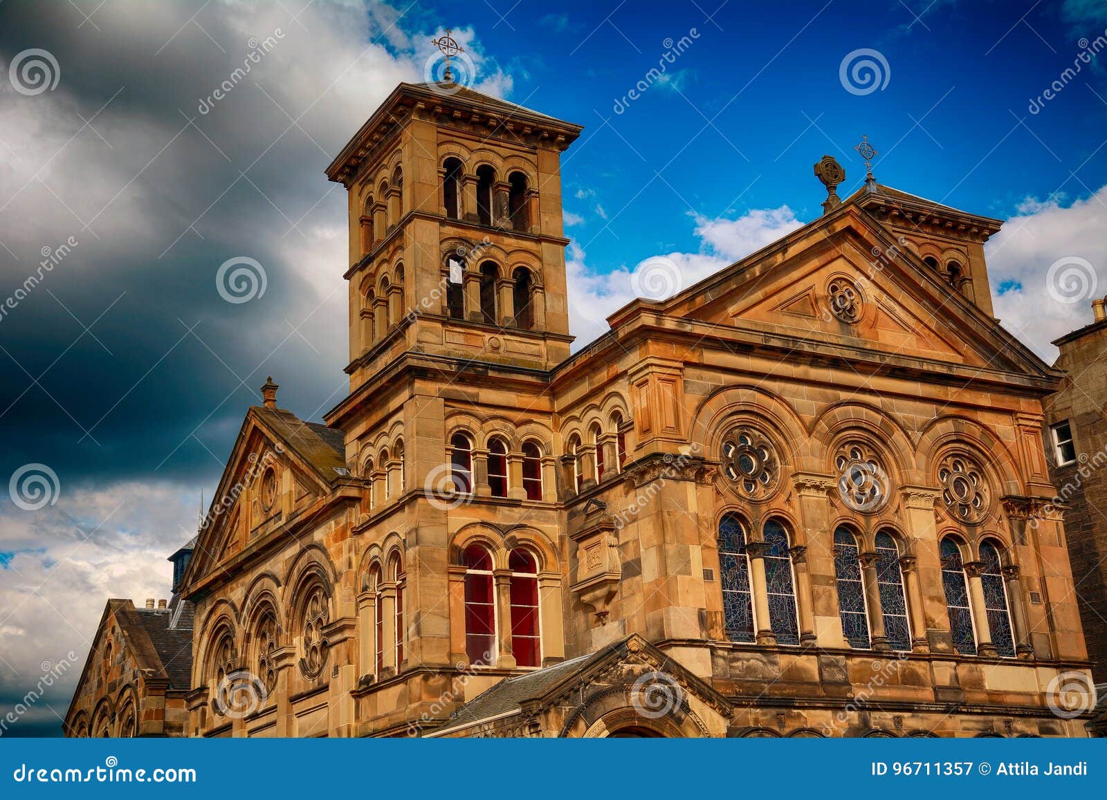 Priestfield Church, Edinburgh, Scotland Stock Image - Image of medieval ...