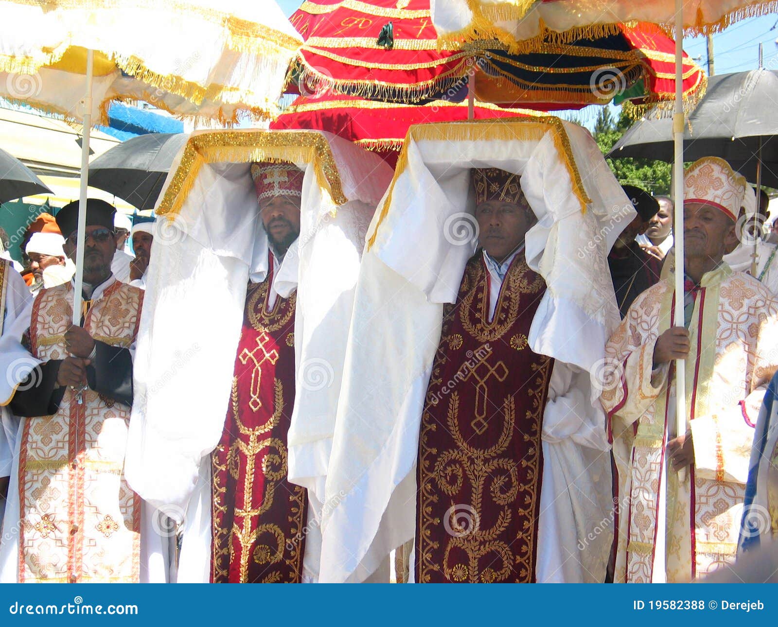 Priests Carrying the Tabot during Timket Editorial Stock Photo - Image ...